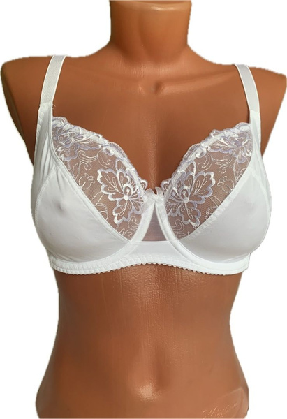 Бюстгальтер Женский Milavitsa мягкая чашка на каркасе, размер 70E белый Ткань Повседневный ...