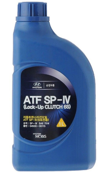 Трансмиссионное масло HYUNDAI ATF SP-IV 75W 1 л - купить по выгодной ...
