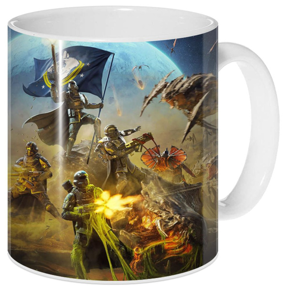 Кружка Janime "Адские прыгуны / Хеллдайверс / Helldivers", 330 мл ...