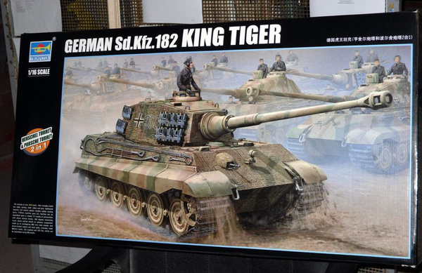 Характеристики Сборная модель танка Trumpeter German Kingtiger 2 in 1 ...