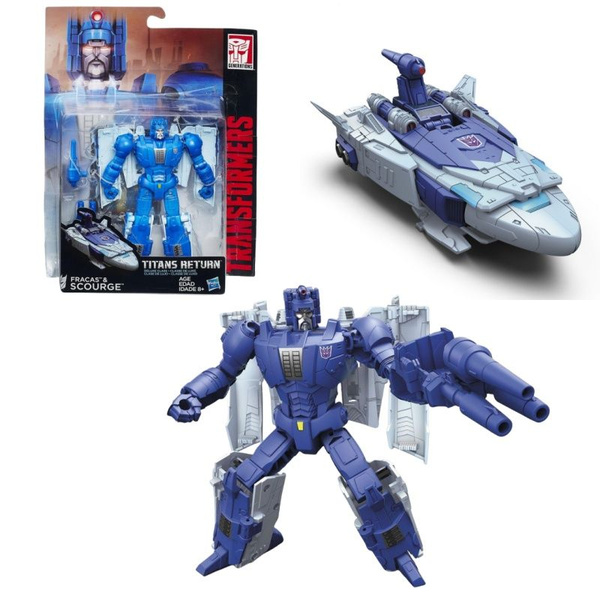 Трансформеры Hasbro Игрушка Titans Return Fracas & Scourge 13cm ...