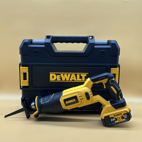 Аккумуляторная сабельная пила DeWalt 24V 5AH в Кейсе. по выгодной цене ...