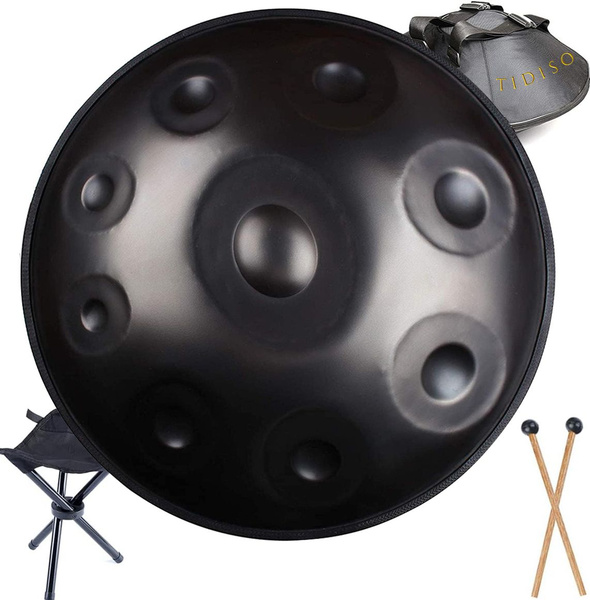 Хэндпан строй Мистик 9 нот, 18 дюймов, 440HZ. ханг , металлический ...