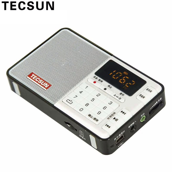 Tecsun Q3 Небольшой новый портативный FM-радиомагнитофон купить по ...