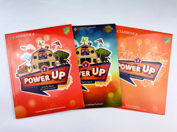 Power Up 2 Pupil's Book, Activity Book, Home Booklet + CD ( учебник ...