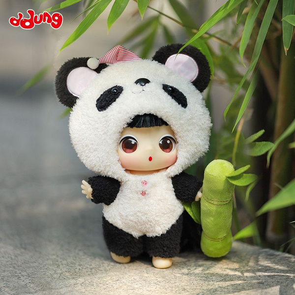 Игрушка сделай сам кукла панда с аксессуарами развивающая DIY DDUNG, 20 см купить на OZON по ...