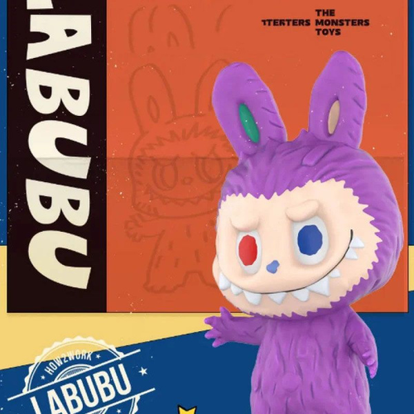 POP MART Blind Box The Monster Labubu Elf Toy Series Игрушки Фигурка ...