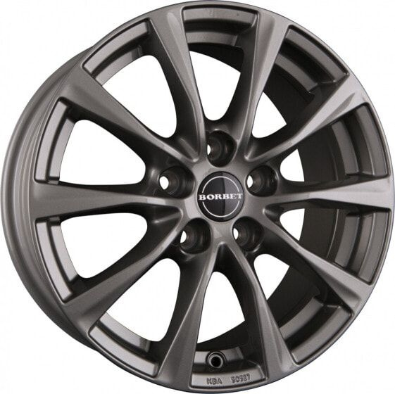 Колесный диск BORBET 16x7" PCD5x100 ET38 D57.06 - купить по выгодной ...