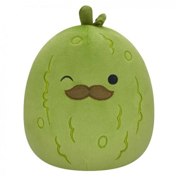 Squishmallows Игрушка мягкая Соленый огурец Charles, плюш, 19 см ...