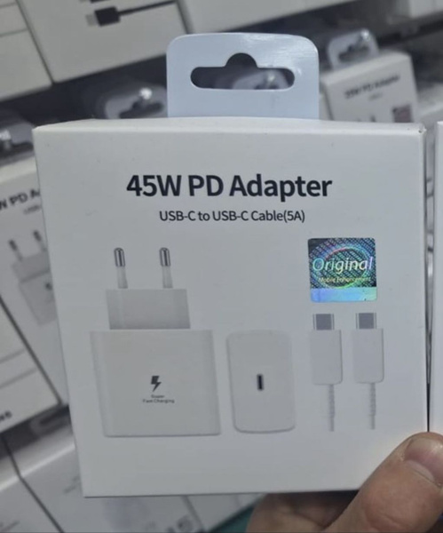 Сетевое зарядное устройство Turbo jet turbo_1_USB Type-C, 45 Вт, USB ...