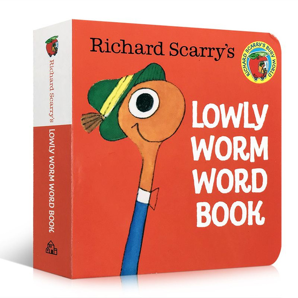 Richard Scarry's Lowly Worm Word Book First 100+ Words - купить с ...