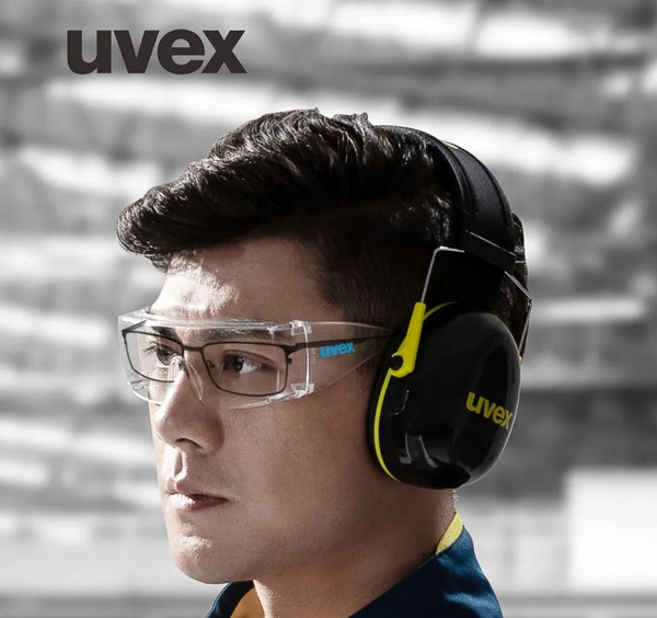 Защитные очки UVEX C-OTG c защитой от запотевания и ультрафиолета - купить с доставкой по ...