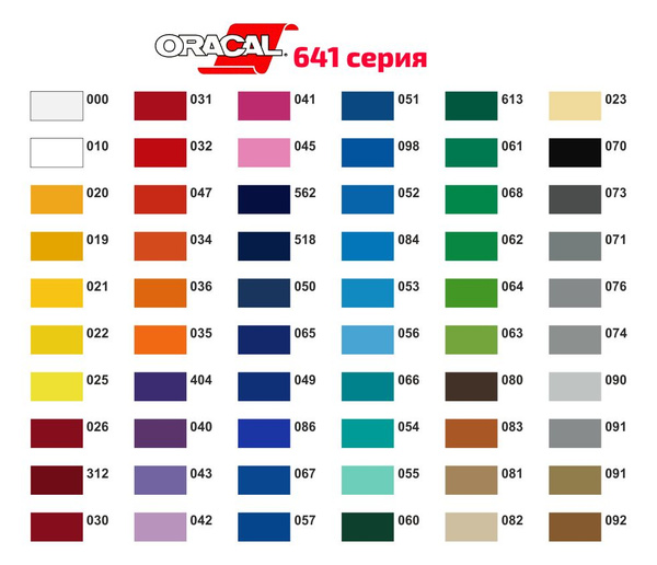 Виниловая самоклеющаяся пленка Oracal 641 (Оракал 641), Матовый/Бирюзово-синий, 100x31 см, цвет ...