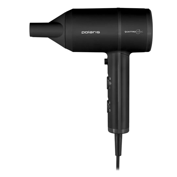 Polaris Фен для волос PHD 2044Ti Quattro Ionic черный 1900 Вт ...