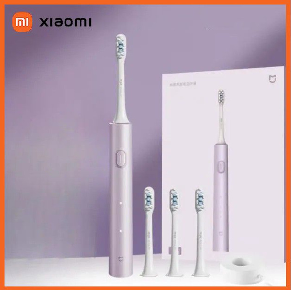 Электрическая зубная щетка Xiaomi T302, 4 режима чистки зубов, 150 дней ...