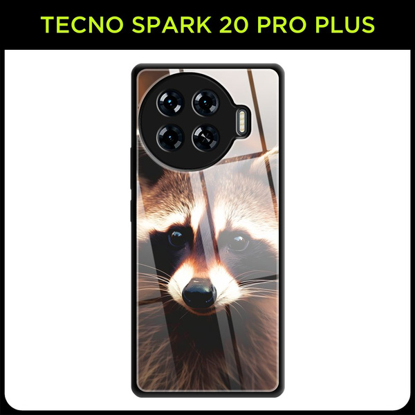 Вопросы и ответы о Стеклянный чехол на Tecno Spark 20 Pro Plus Текно Спарк 20 Про Плюс с