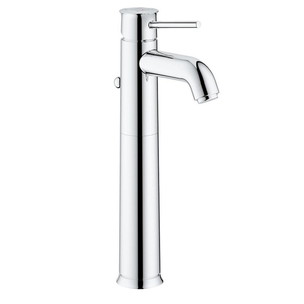 Смеситель GROHE BauClassic для раковины Латунь Аэратор, Гибкая подводка ...