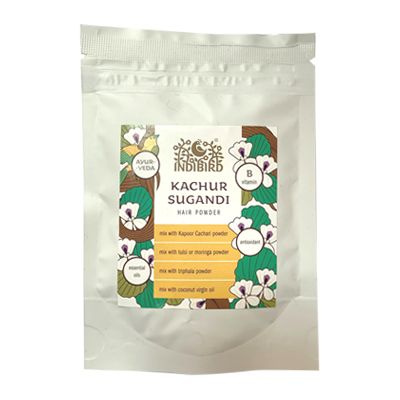 KACHUR SUGANDI Hair Powder, Indibird (КАЧУР СУГАНДИ Порошок для волос ...