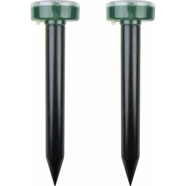 Набор ультразвуковых отпугивателей кротов REXANT R20 71-0037, черный - купить с доставкой по ...