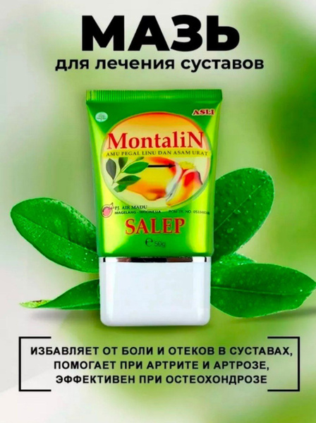 Монталин мазь, заболевания сустав - купить с доставкой по выгодным ...