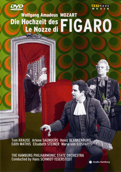 Wolfgang Amadeus Mozart: Le Nozze di Figaro (1967) (DVD). Культовая опера 1970-х годов. - купить ...