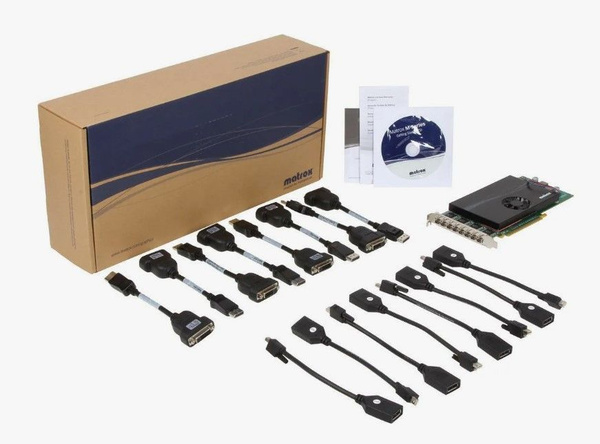 Видеокарта Matrox Matrox M9188, 2 ГБ PCI-E x16 PCI-E, miniDisplayPort ...