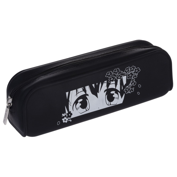 Пенал Hatber 200х50х60мм на молнии мягкий силикон -Романтика аниме- купить на OZON по низкой ...