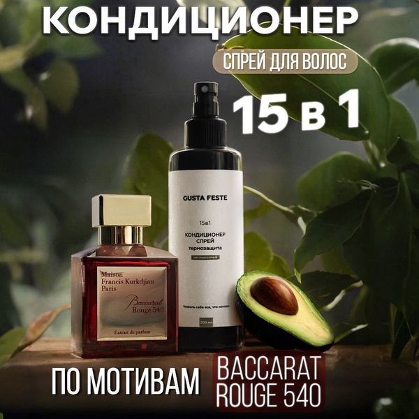 Кондиционер спрей - термозащита для волос 15 в 1, 200 мл - купить с ...