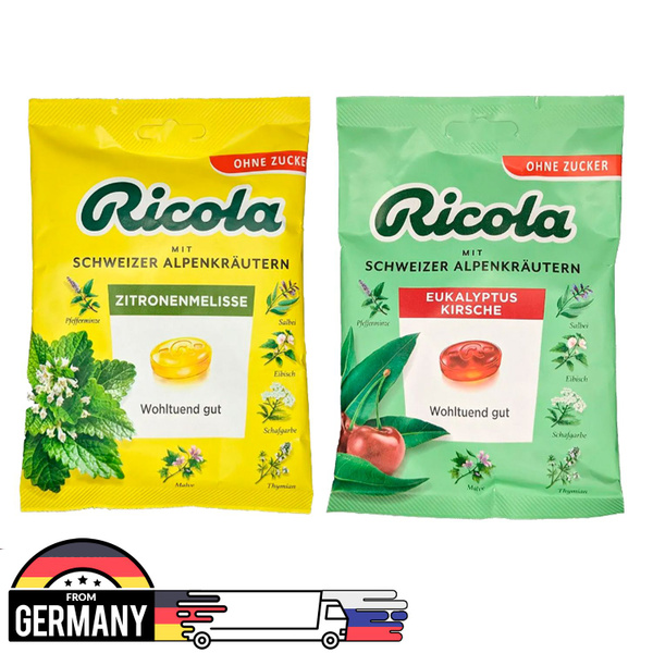 Леденцы Ricola 2 упаковки 75г Импорт из Германии - купить с доставкой ...