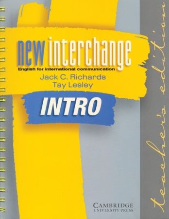 New Interchange Intro Teacher's Edition - купить с доставкой по ...