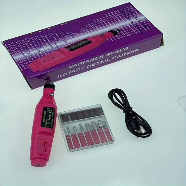 USB-электрическая дрель для ногтей, набор для снятия лака, набор для ...