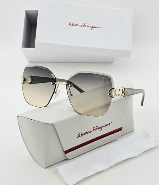 Очки солнцезащитные Salvatore Ferragamo женские мужские унисекс ...