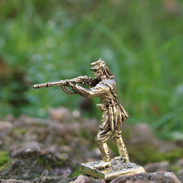 Солдатик 40 мм Рядовой пехотного полка в летнем, РИА Русско-турецкая ...