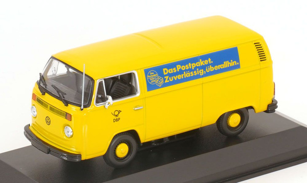 Модель коллекционная Vw volkswagen T2 german postal service 1972 yellow ...