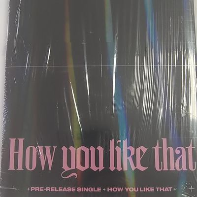 CD альбом BLACKPINK How you like that CD Корейская женская группа пения ...