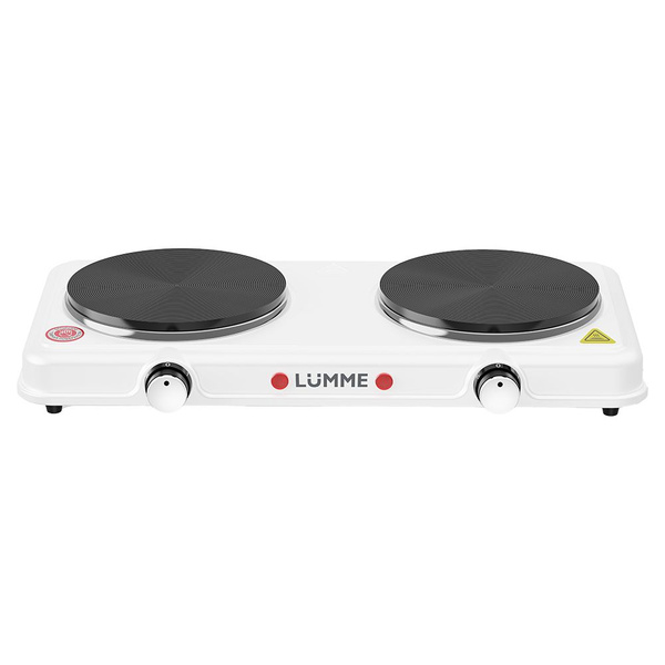 Плитка электрическая настольная LUMME LU-HP3706A, 2 конфорки - чугун ...