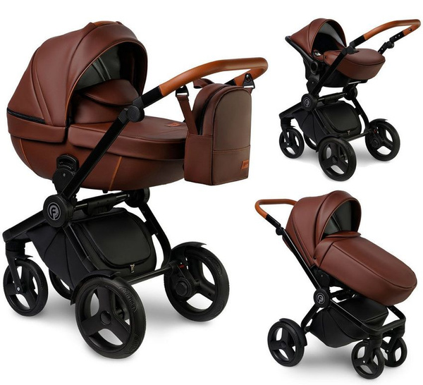 Коляска 3 в 1 Verdi Futuro 05 brown sugar - купить с доставкой по ...