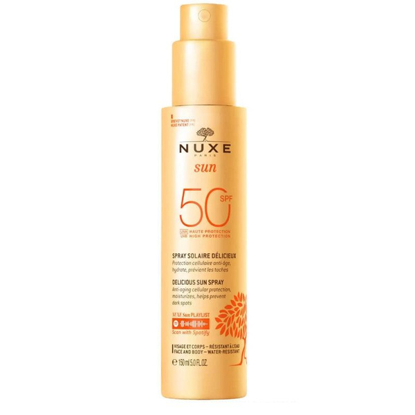 Nuxe Sun SPF50 Солнцезащитный крем для лица и тела 150 мл - купить с ...