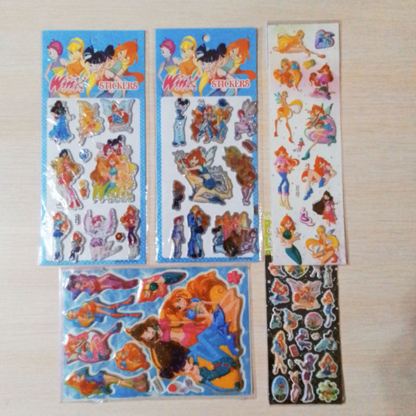 5 наборов наклеек ВИНКС се 006 купить с доставкой по выгодным ценам в