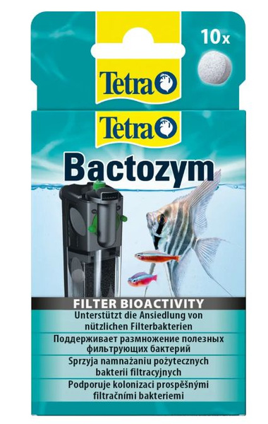 Tetra Bactozym средство для биологического запуска аквариума 10 ...