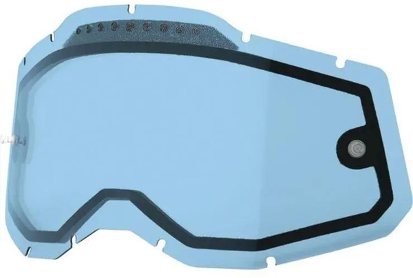 Линза 100% двойная RC2/AC2/ST2 Vented Blue, 2024 - купить по выгодной ...