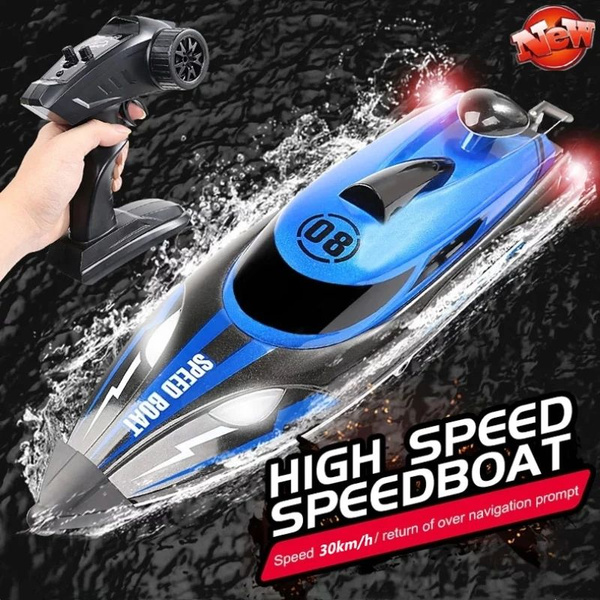 Радиоуправляемый катер Blue SpeedBoat (36 см, 25 км/ч, 2.4G) - купить с ...