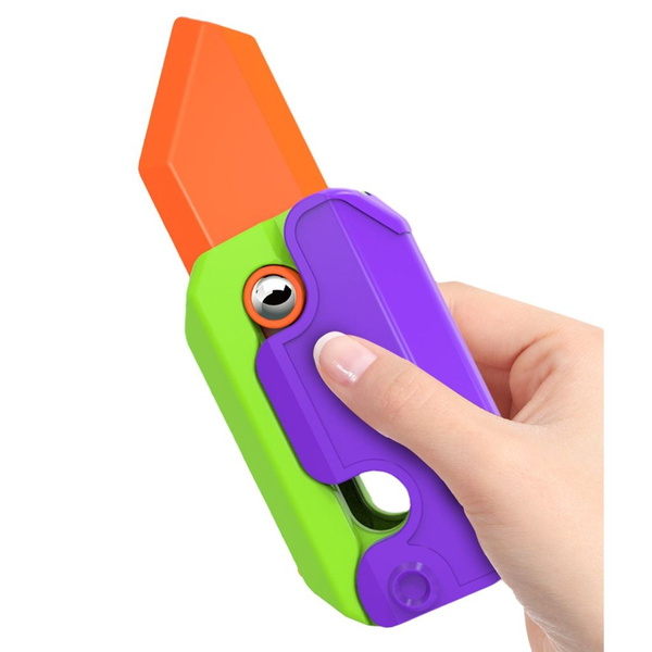 Мини-нож для снятия тревожности Fidgets Cutter Снимает стресс, игрушка ...