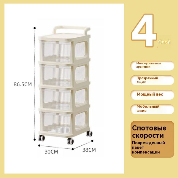 этажерка,Полка с выдвижным ящиком купить c доставкой на OZON по низкой ...