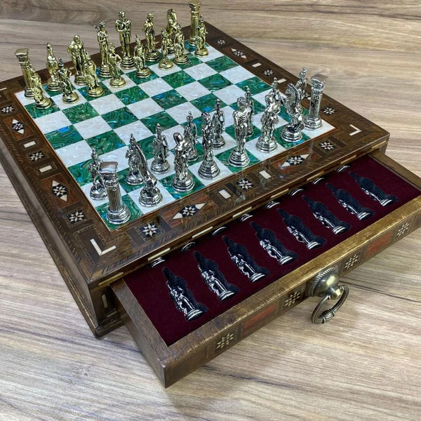 Роскошные игровые наборы для игры в шахматы шахматы с местом для ...