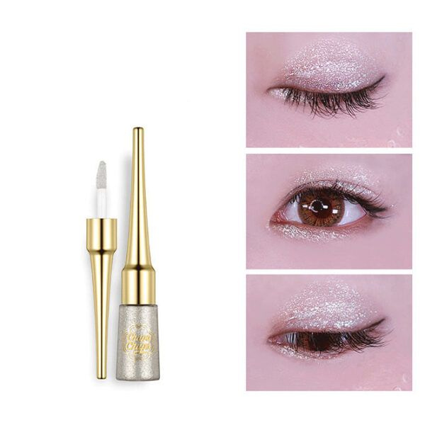 Жидкие блестки для глаз ChupaChups Bling Bling Eyes White Gold, 4.5 мл ...