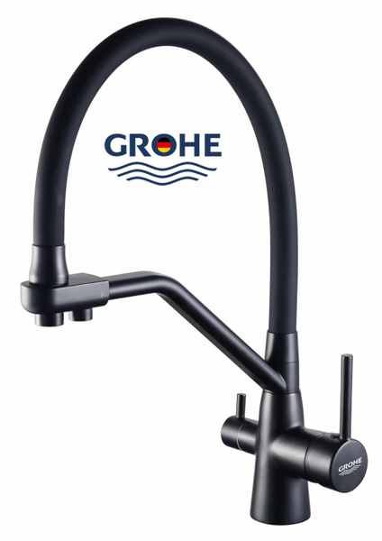 Смеситель GROHE GROHE024A15 Латунь С краном для питьевой воды ...