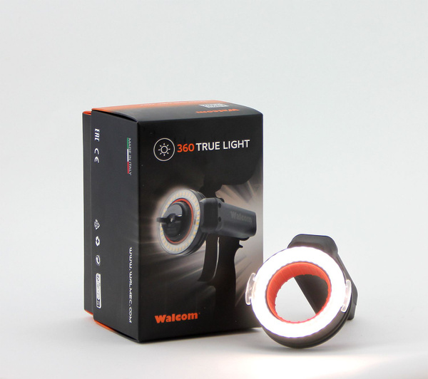 ФОНАРИК светодиодный WALCOM TRUE LIGHT для крепления НА КРАСКОПУЛЬТ ...