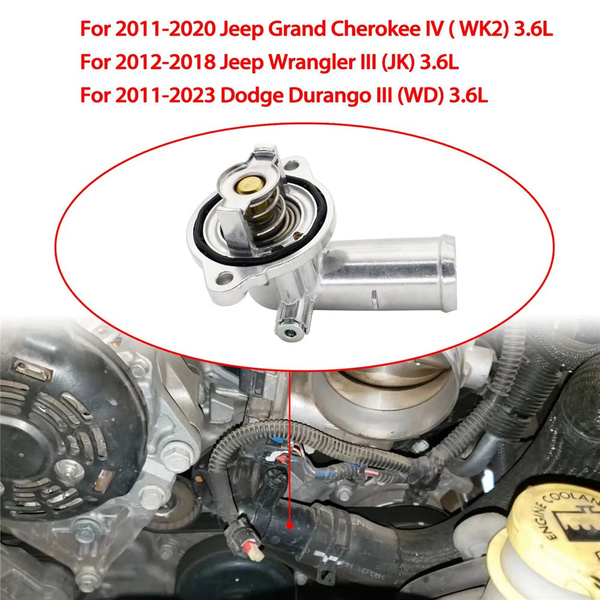 Корпус Термостата для Jeep Wrangler JK Grand Cherokee WK2 Dodge Durango WD 3.6L купить c ...