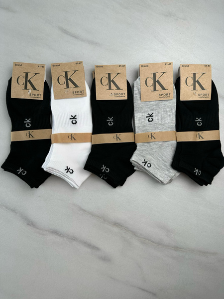 Комплект носков Calvin Klein, 10 пар - купить с доставкой по выгодным ...